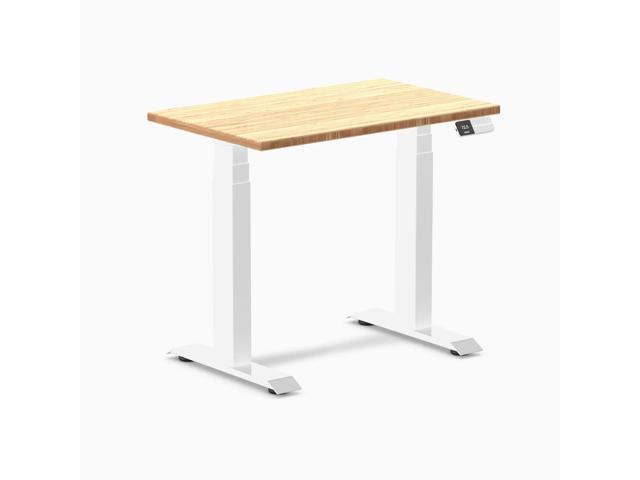Click here for Desky Dual Mini Bamboo Sit Stand Desk - Bamboo / 3... prices