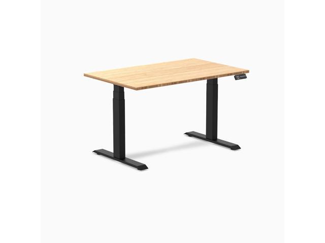 Click here for Desky Dual Bamboo Sit Stand Desk - Bamboo / 48 x 3... prices