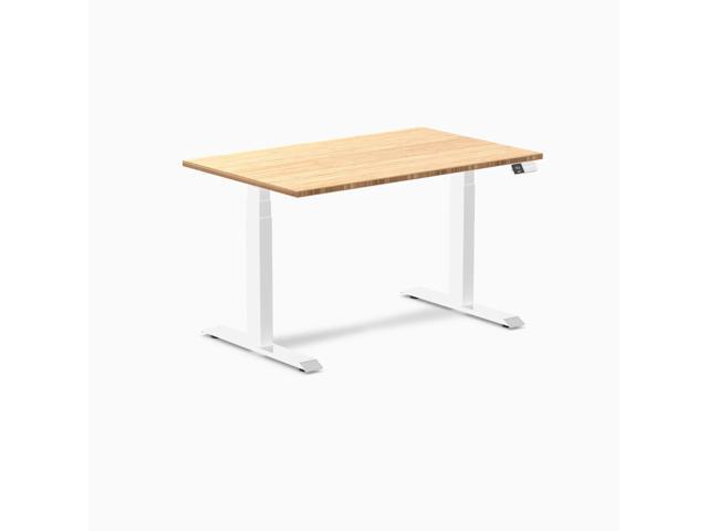 Click here for Desky Dual Bamboo Sit Stand Desk - Bamboo / 48 x 3... prices