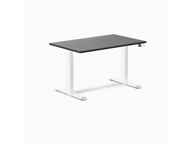 Click here for Desky Dual Bamboo Sit Stand Desk - Dark Bamboo / 4... prices