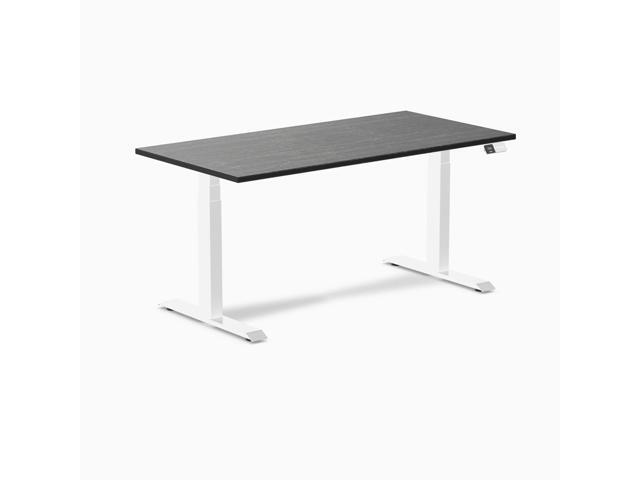 Click here for Desky Dual Bamboo Sit Stand Desk - Dark Bamboo / 6... prices