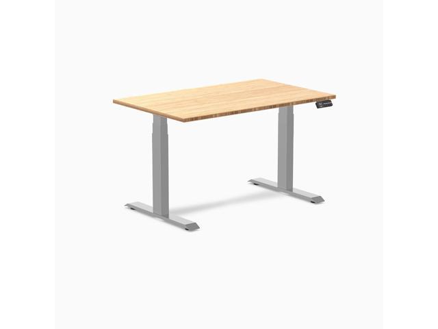 Click here for Desky Dual Bamboo Sit Stand Desk - Bamboo / 48 x 3... prices