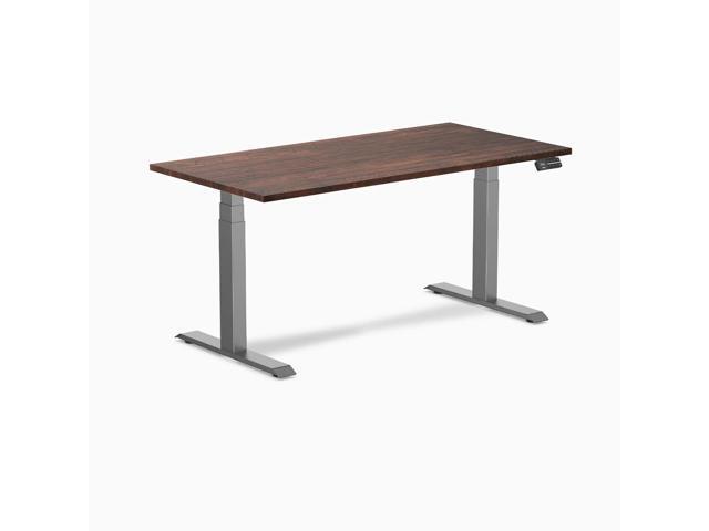 Click here for Desky Dual Softwood Sit Stand Desk - American Rust... prices