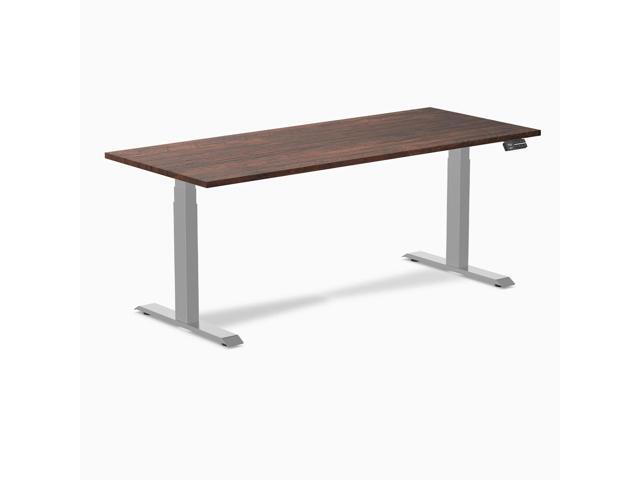 Click here for Desky Dual Softwood Sit Stand Desk - American Rust... prices