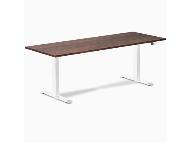 Click here for Desky Dual Softwood Sit Stand Desk - American Rust... prices