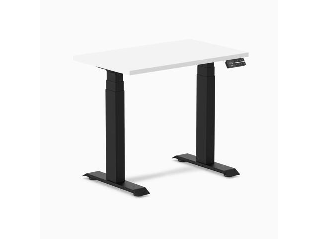 Click here for Desky Dual Mini Sit Stand Desk - White / 32 x 20 i... prices