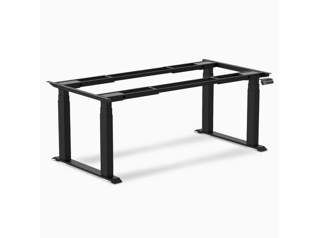 Click here for Desky Quad Sit Stand Desk Frame - Matte Black prices