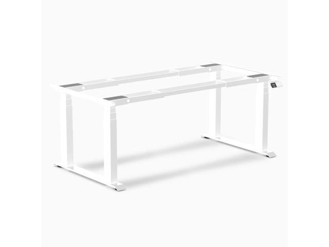 Click here for Desky Quad Sit Stand Desk Frame - White prices