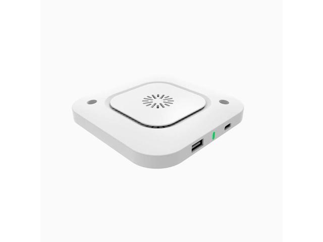 Click here for Desky Hidden Under Desk Wireless Charger - White prices