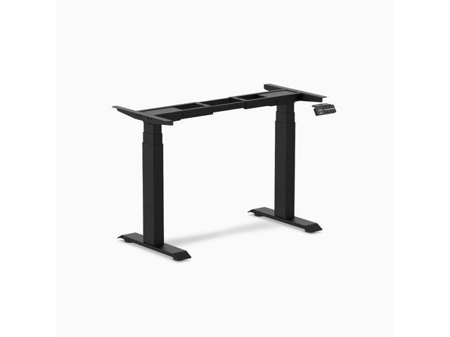 Click here for Desky Dual Mini Standing Desk Frame - Matte Black prices