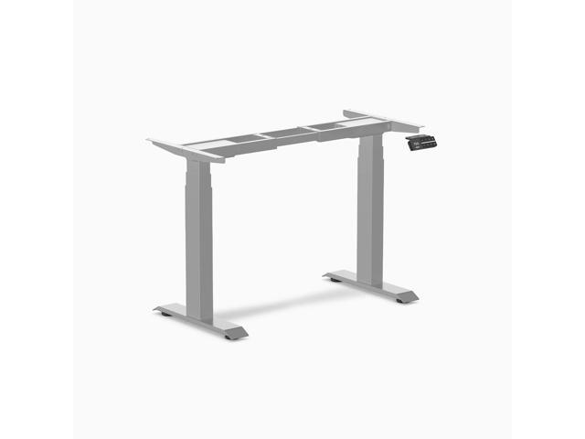 Click here for Desky Dual Mini Standing Desk Frame - Grey prices