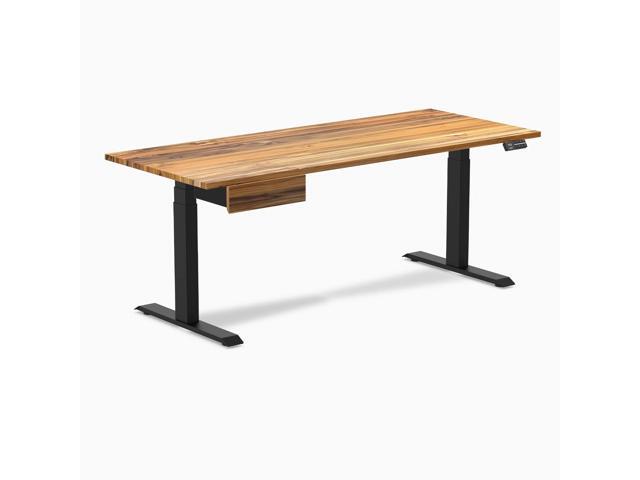 Click here for Desky Dual Hardwood Standing Desk With Drawer - Te... prices