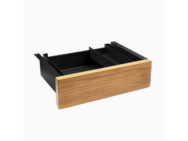 Click here for Desky Minimal Under Desk Drawer - Teak Hardwood /... prices