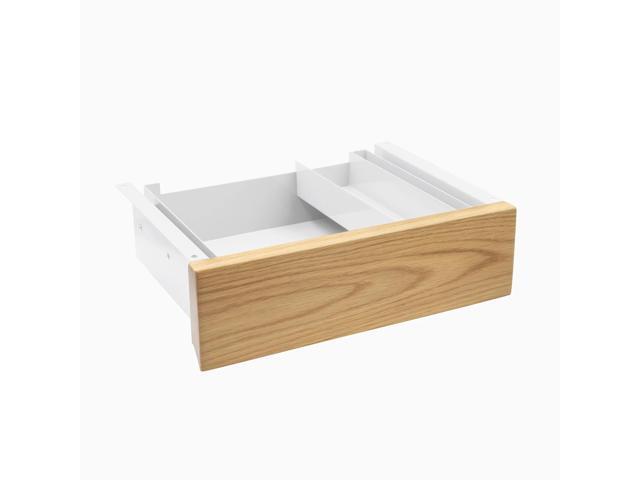 Click here for Desky Minimal Under Desk Drawer - White Oak Hardwo... prices