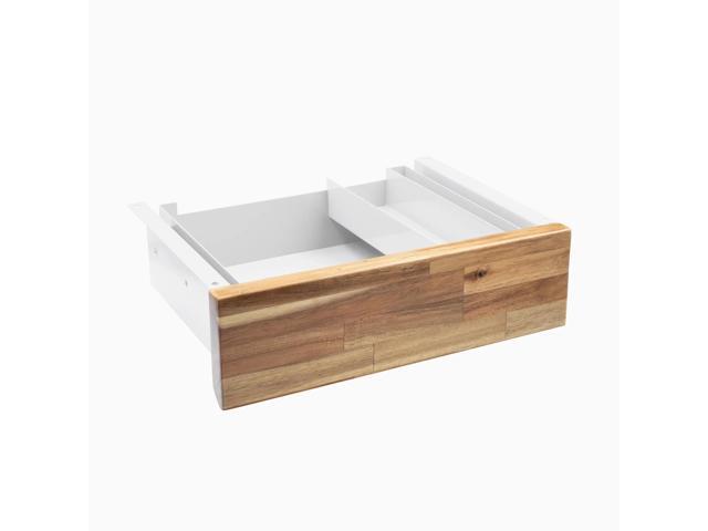 Click here for Desky Minimal Under Desk Drawer - Acacia Softwood... prices