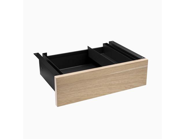 Click here for Desky Minimal Under Desk Drawer - Classic Oak Lami... prices