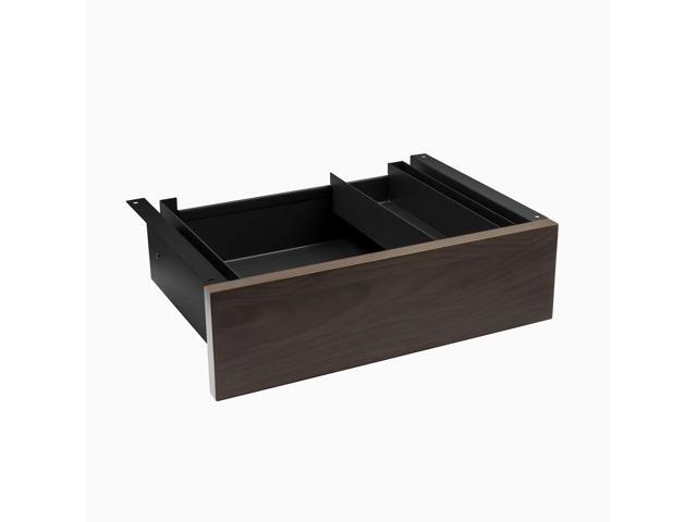 Click here for Desky Minimal Under Desk Drawer - Burnished Wood L... prices