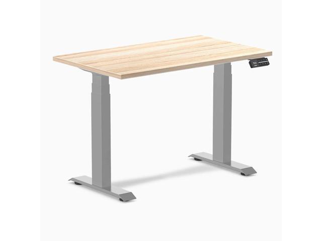 Click here for Desky Dual Mini Sit Stand Desk - Classic Oak / 40... prices