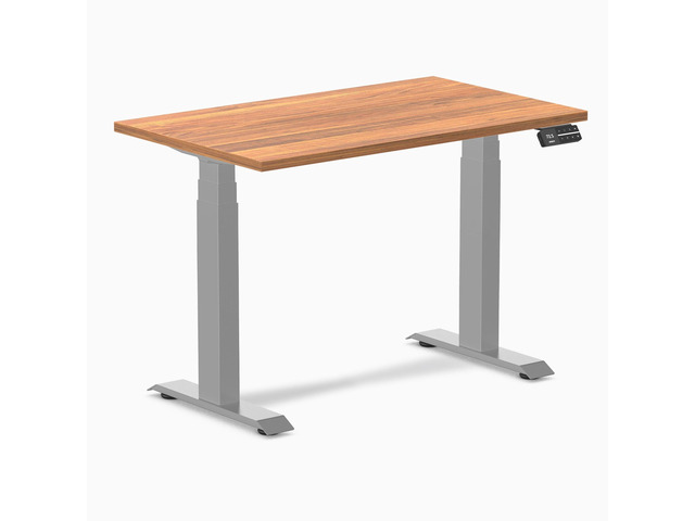 Click here for Desky Dual Mini Sit Stand Desk - Prime Oak / 40 x... prices