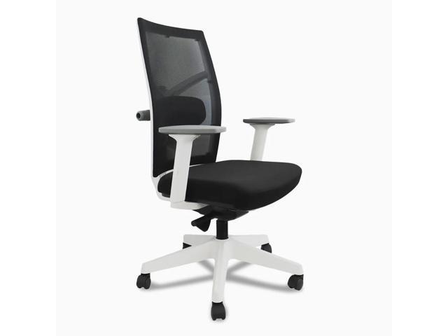 Click here for Desky Elite Ergonomic Chair - White / No Headrest prices