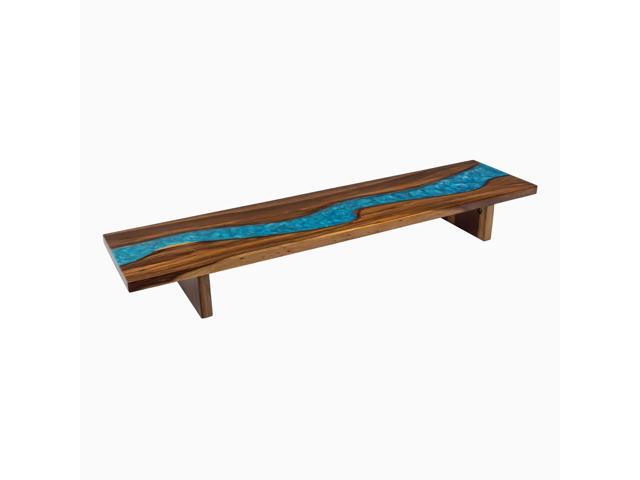 Click here for Desky Minimal Monitor Stand - Pheasantwood Blue Ri... prices