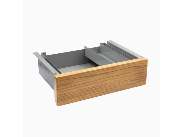 Click here for Desky Minimal Under Desk Drawer - Teak Hardwood /... prices