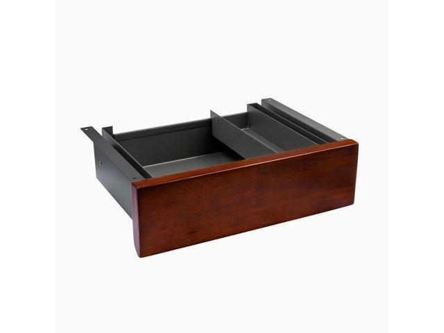 Click here for Desky Minimal Under Desk Drawer - Walnut Rubberwoo... prices
