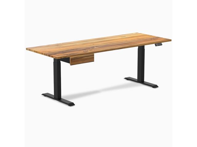 Click here for Desky Dual Hardwood Standing Desk With Drawer - Te... prices