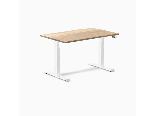 Click here for Desky Dual Hardwood Sit Stand Desk - White Ash / 4... prices