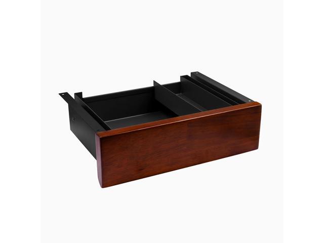 Click here for Desky Minimal Under Desk Drawer - Walnut Rubberwoo... prices