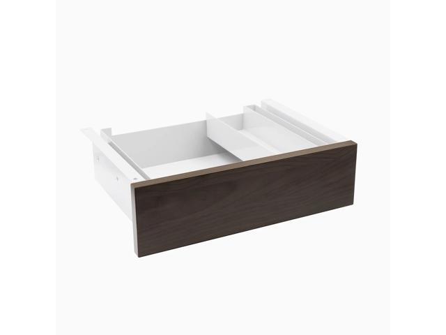 Click here for Desky Minimal Under Desk Drawer - Burnished Wood L... prices