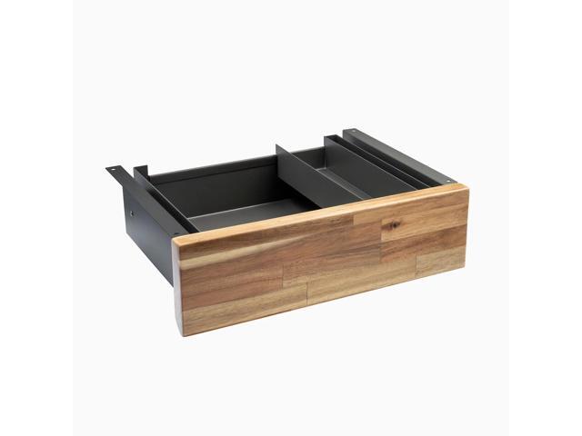 Click here for Desky Minimal Under Desk Drawer - Acacia Softwood... prices