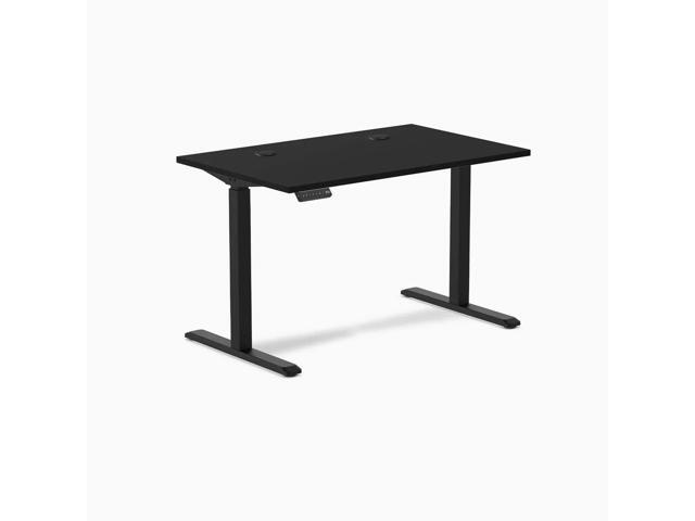 Click here for Desky Single Sit Stand Gaming Desk - Black / 47.2... prices