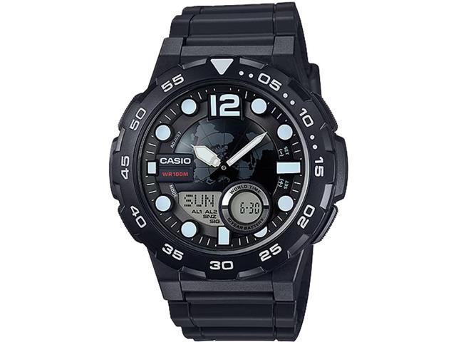 Click here for Casio Mens Analog-Digital Watch with Black Dial -... prices