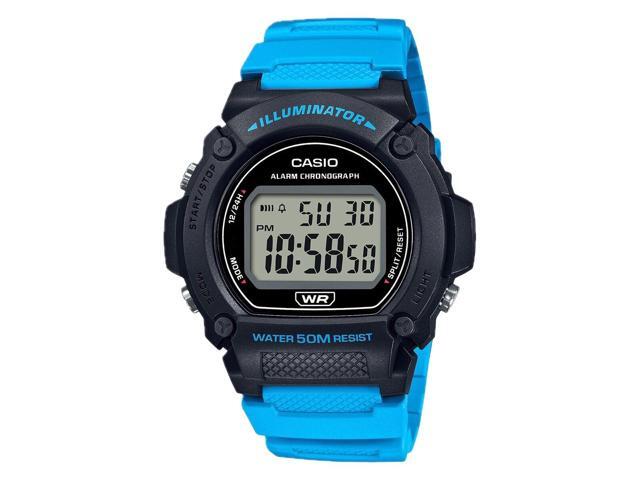 Click here for Casio Mens Classic Black and Blue Digital Watch -... prices