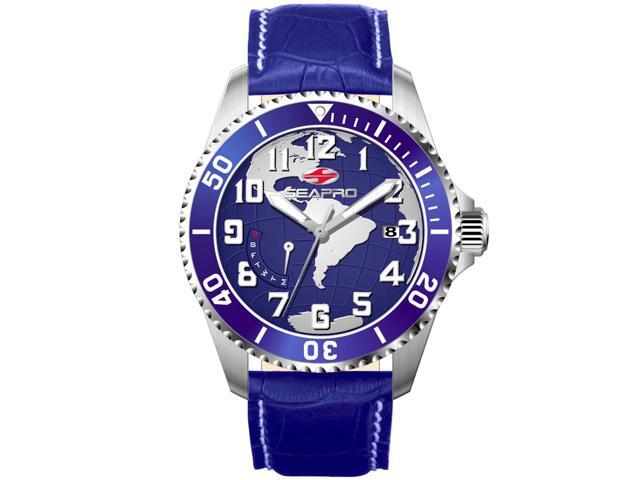 Click here for Seapro Mens Voyager Blue Dial Watch - SP2742 prices