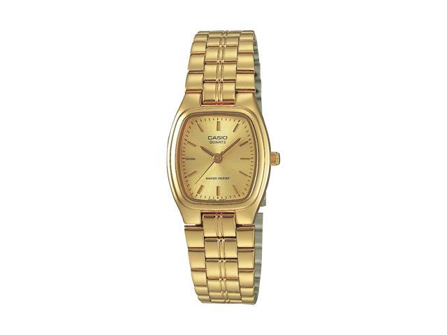 Click here for Casio Womens Gold-Tone Stainless Steel Watch with... prices