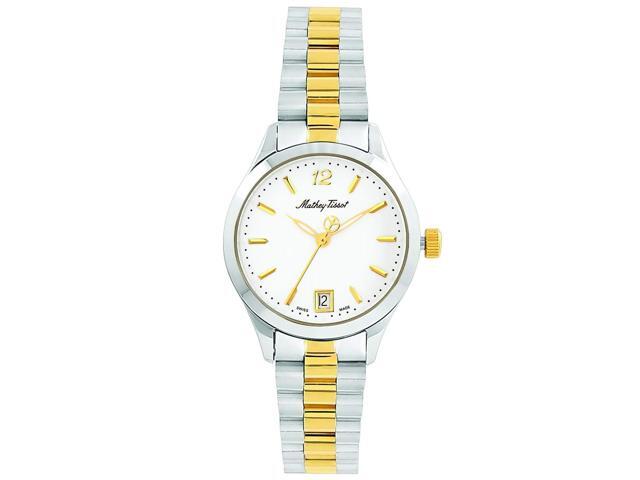Click here for Mathey Tissot Womens Urban White Dial Watch - D411... prices
