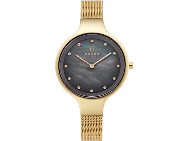 Click here for Obaku Womens Classic Mother of pearl Dial Watch -... prices