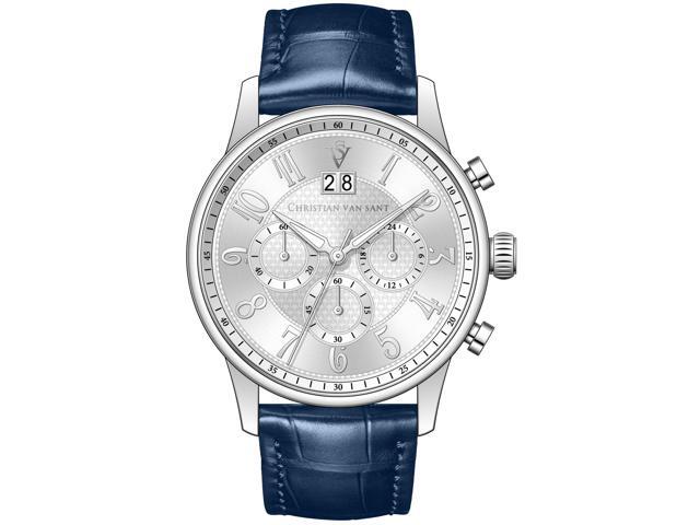 Click here for Christian Van Sant Mens Heritage Silver Dial Watch... prices