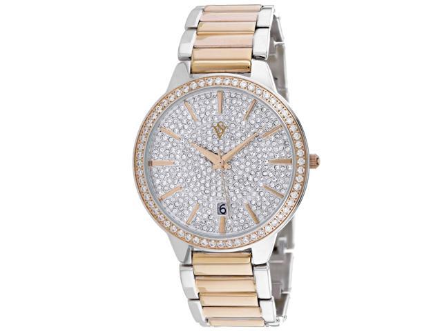 Click here for Christian Van Sant Womens Alessia Silver Dial Watc... prices