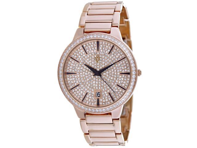 Click here for Christian Van Sant Womens Alessia Rose Gold Dial W... prices