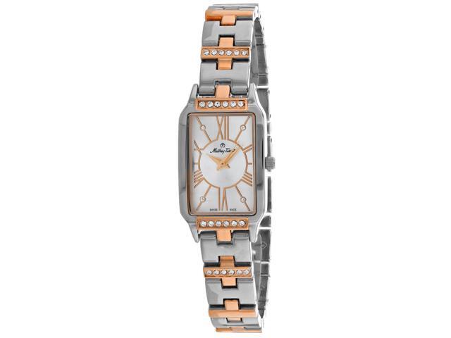 Click here for Mathey Tissot Womens Classic Silver Dial Watch - D... prices