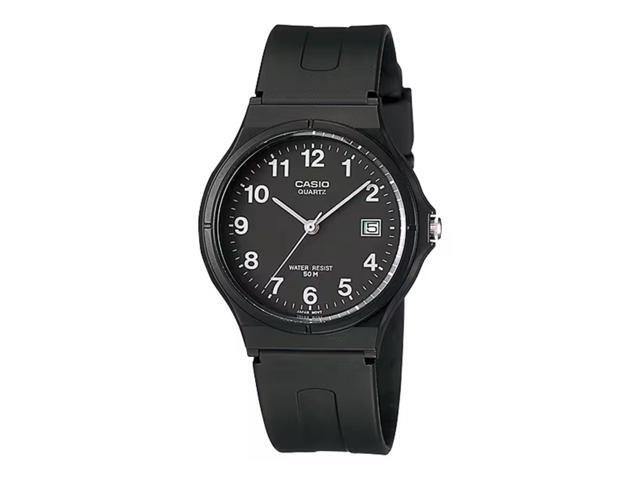 Click here for Casio Mens Black Dial Strap Analog Watch - MW-59-1... prices