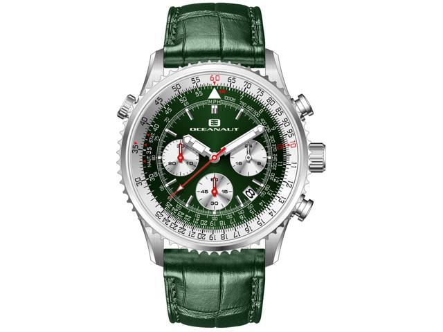 Click here for Oceanaut Mens Flight Green Dial Watch - OC0128 prices