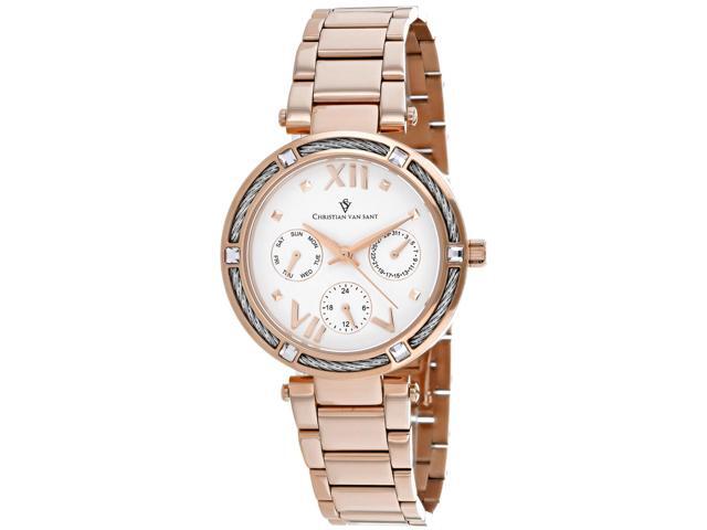Click here for Christian Van Sant Womens Sienna White Dial Watch... prices