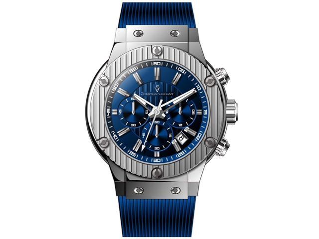 Click here for Christian Van Sant Mens Monarchy Blue Dial Watch -... prices