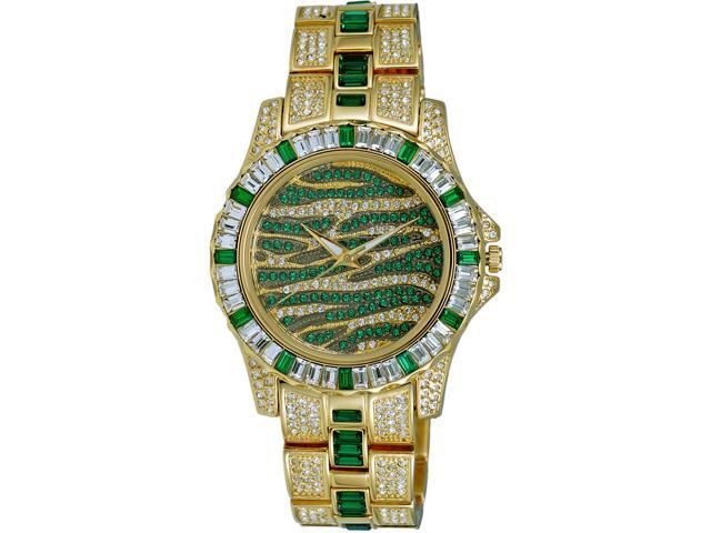 Click here for Adee Kaye Mens Chameleon Green Dial Watch - AK1177... prices