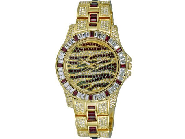 Click here for Adee Kaye Mens Chameleon Red Dial Watch - AK1177R prices