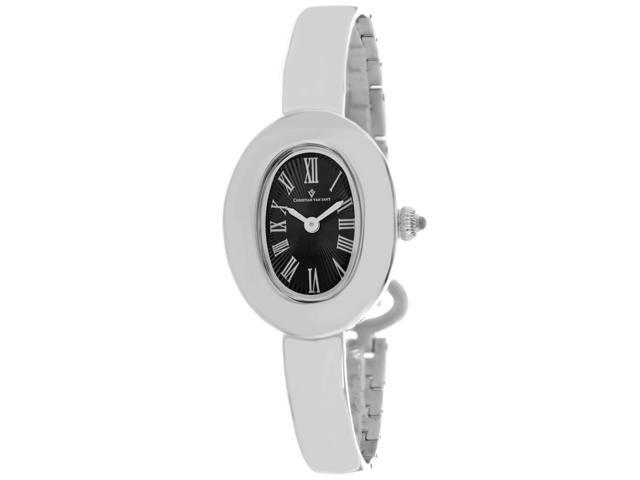 Click here for Christian Van Sant Womens Anora Black Dial Watch -... prices